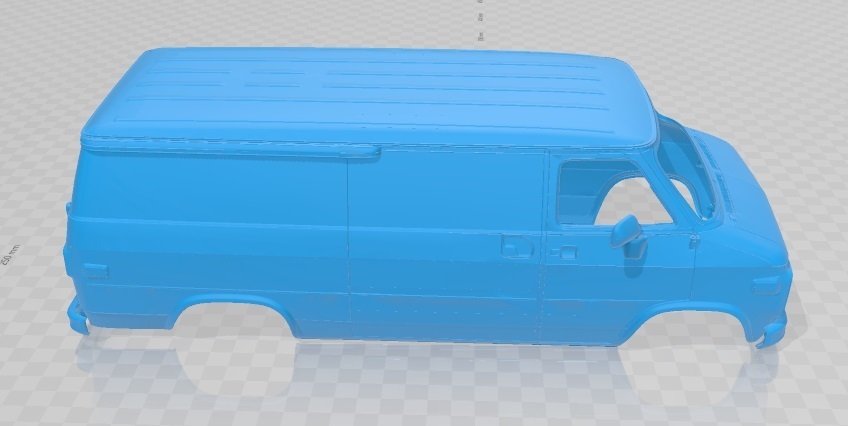 STL file Vandura G 1500 1983 Printable Body Van 🚐・Model to download and ...