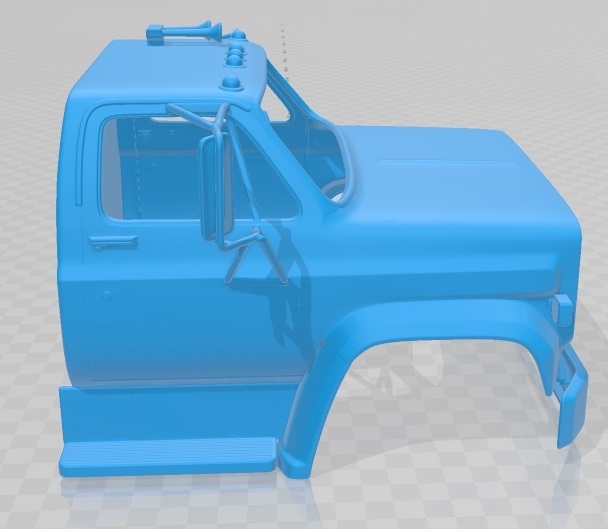 Archivo STL C70 1979 Printable Cabin Truck 🚚・Plan para descargar y ...