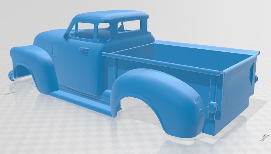 STL file COE 1952 Printable Body Truck 🚚・3D print model to download・Cults