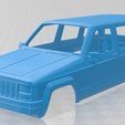 Descargar archivo STL Jeep Cherokee XJ 2000 Printable Body Car • Modelo ...