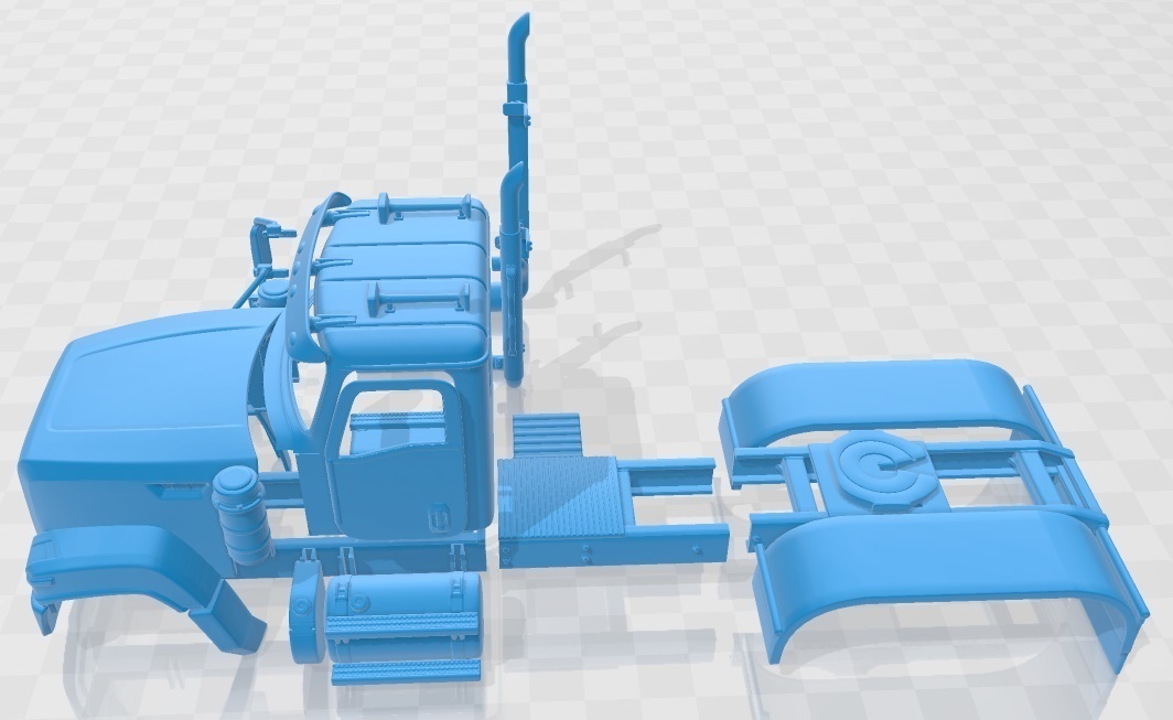 3D file Caterpillar CT 680 2015 Printable Truck・3D printing design to ...