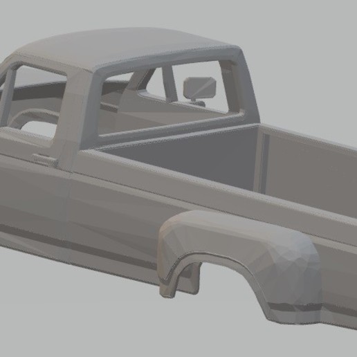 Download STL file F350 Printable Body Truck • 3D printer design ・ Cults