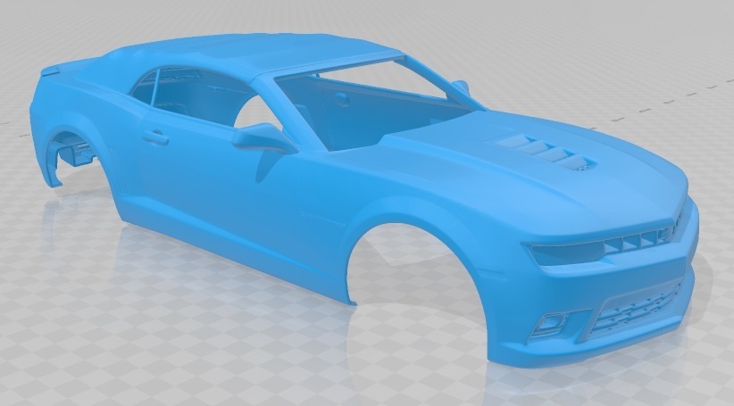 STL file Camaro Convertible 2014 Printable Body Car 🚗・3D printer design ...
