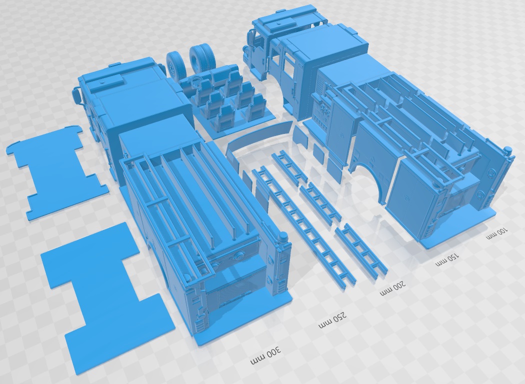 3D file Pierce Vienna Pumper Fire Truck 2014 Printable 🔥・3D printing ...