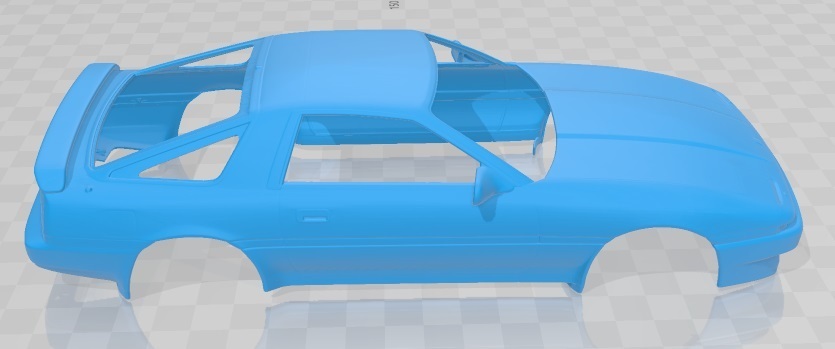 3D file Toyota Supra 1986 Printable Body Car 🚗・3D printing template to ...