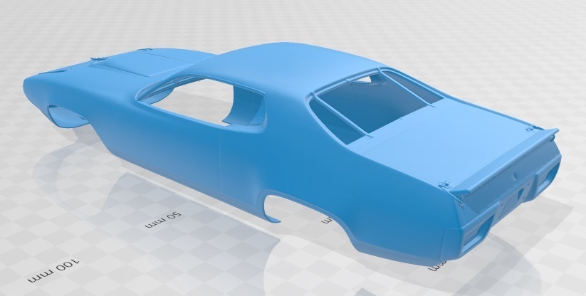 STL file Roadrunner Nascar 1971 Printable Body Car・3D printer model to ...