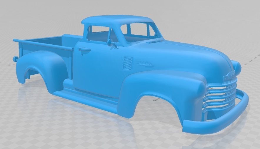STL file COE 1952 Printable Body Truck 🚚・3D print model to download・Cults
