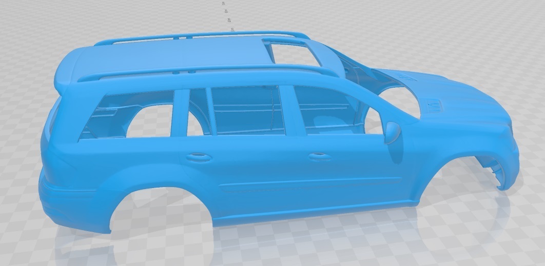 Файл STL Mercedes Benz GL Printable Body Car・3D-печатный дизайн для ...