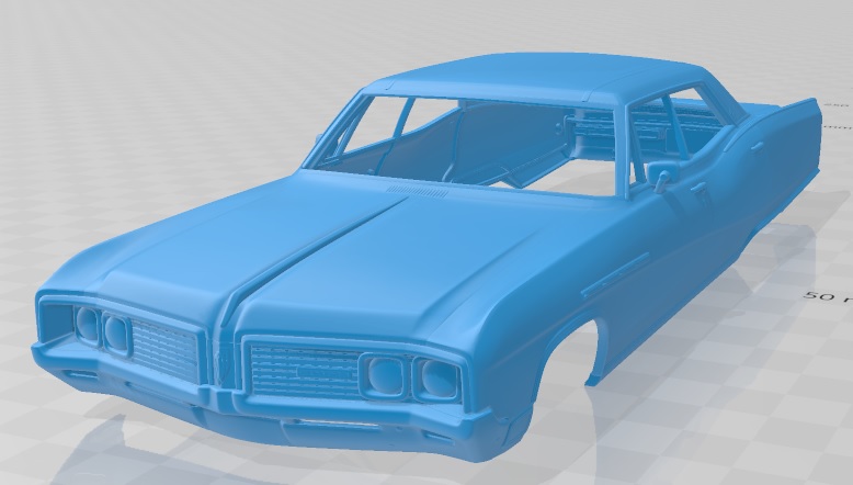 3D file Buick Electra 225 Hardtop Sedan 1968 Printable Body Car・Design ...