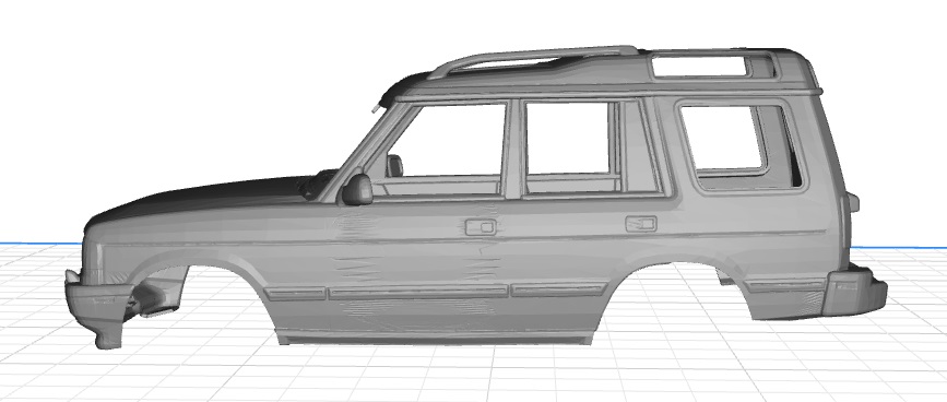 STL file Land Rover Discovery Body Car, printable 🚗・3D print design to ...