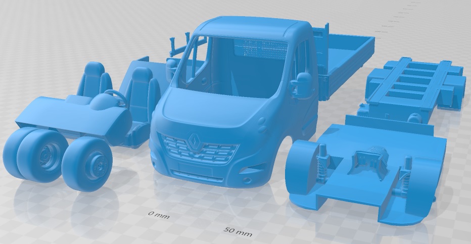 3D file Renault Master Tripper 2018 Printable Van・3D printing design to ...
