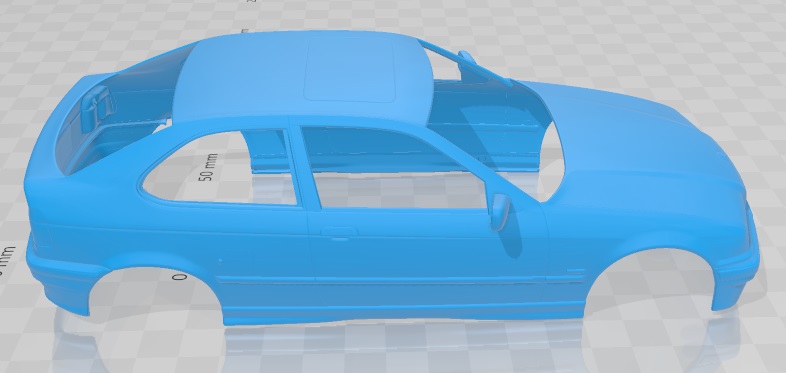 3D file BMW 3 Series E36 Compact 1994 Printable Body Car・Design to ...
