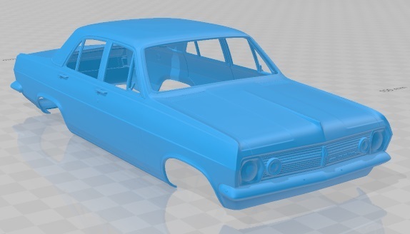3D file Holden HR Premier 1966 Printable Body Car・3D printer model to ...