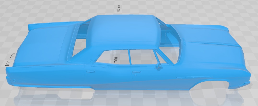 3D file Buick Electra 225 Hardtop Sedan 1968 Printable Body Car・Design ...
