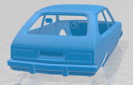 3D file Chevrolet Chevette Coupe 1976 Printable Body Car 🚙・3D printing ...