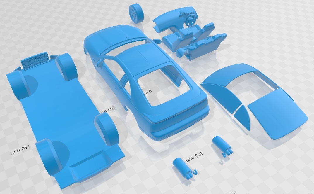 3D file Nissan 300ZX Z32 1989 Printable Car・3D print design to download ...
