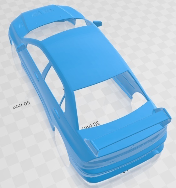 Файл 3D Mitsubishi Lancer Evolution 2001 Printable Body Car 🚗・Модель 3D ...