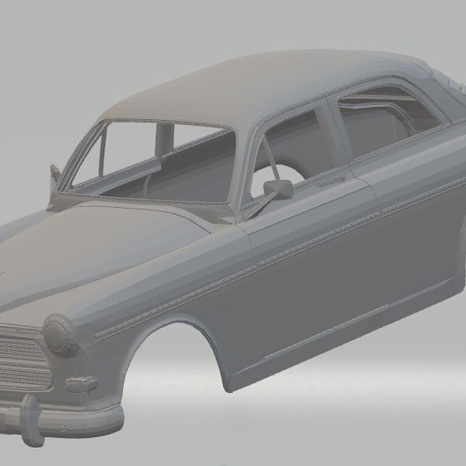 Download 3D printer templates Volvo Amazon Printable Body Car ・ Cults