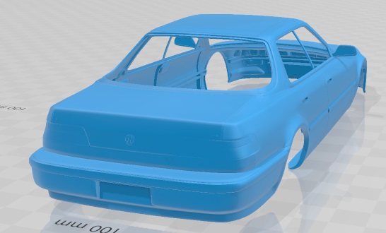 3D file Acura Integra 1990 Printable Body Car・3D print design to ...