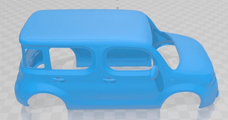 3D file Nissan Cube 2010 Printable Body Car・3D printer model to ...