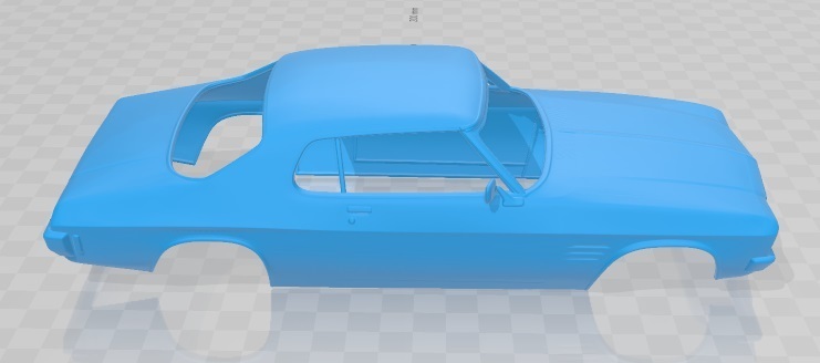 STL file Holden Monaro Coupe GTS 350 1971 Printable Body Car 🚗・3D ...