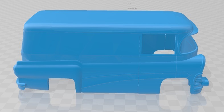STL file Bedford Printable Body Van・3D printable model to download・Cults