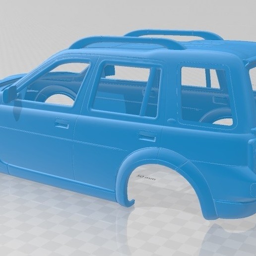 Download STL file Land Rover Freelander Printable Body Car • 3D print ...