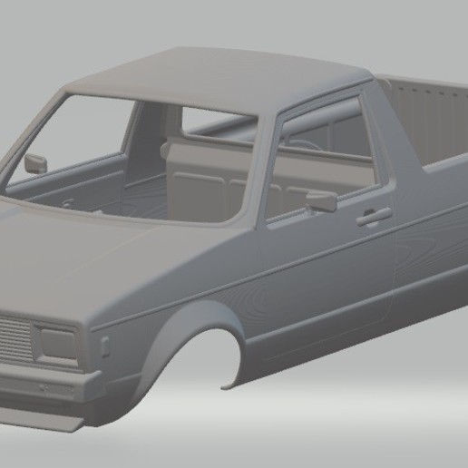 Download STL files Volkswagen Golf Caddy Printable Body Car ・ Cults
