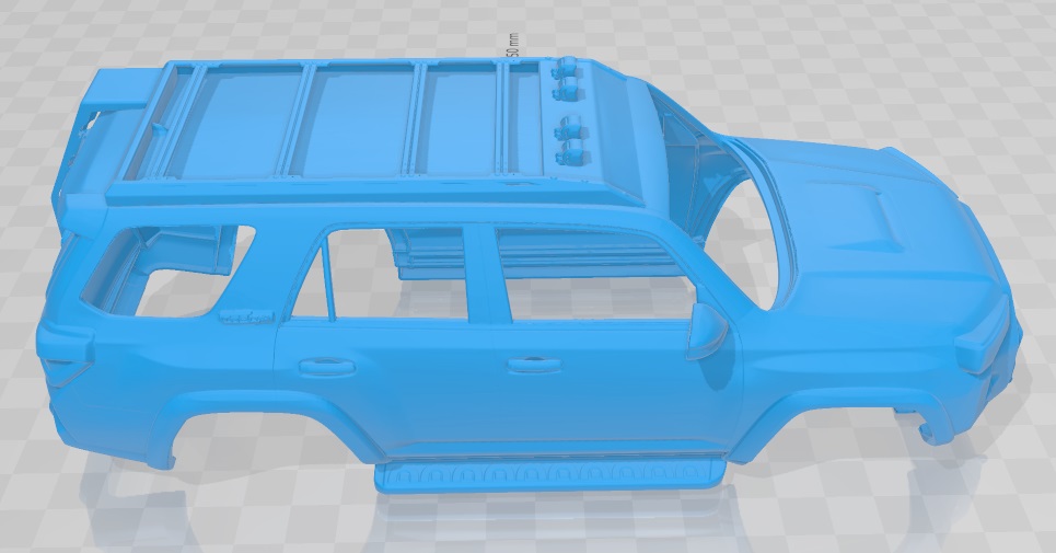 3D file Toyota 4Runner 2018 TRD Pro 4x4 Printable Car・3D printer model ...