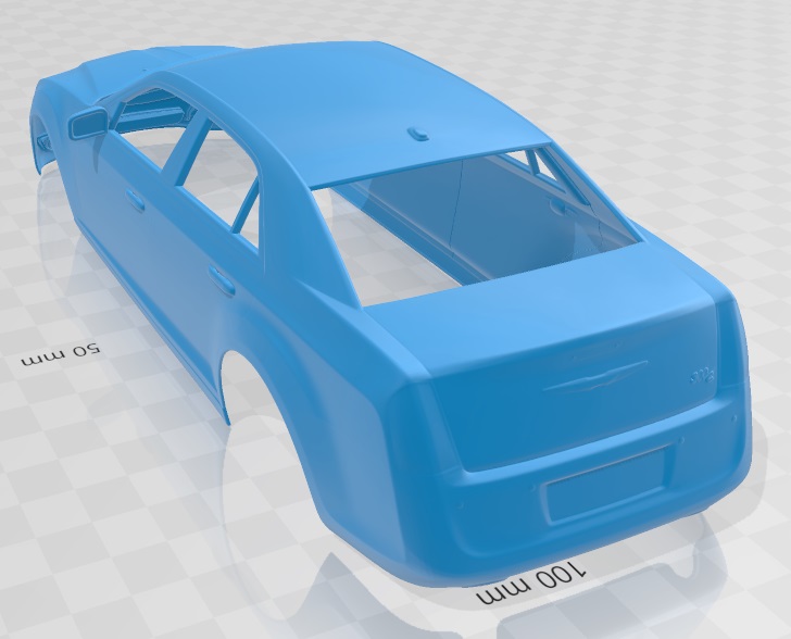 3D file Chrysler 300 2011 Printable Body Car・Model to download and 3D ...
