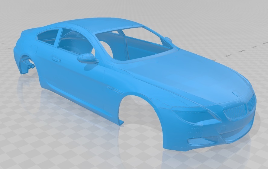 STL file M6 Coupe Printable Body Car・Model to download and 3D print・Cults