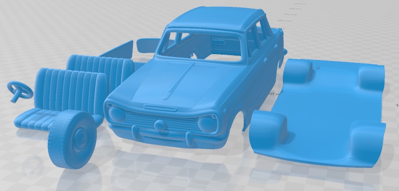 3D-Datei Standard Gazel 1971 Druckfähiges Auto・3D-druckbares Design zum ...