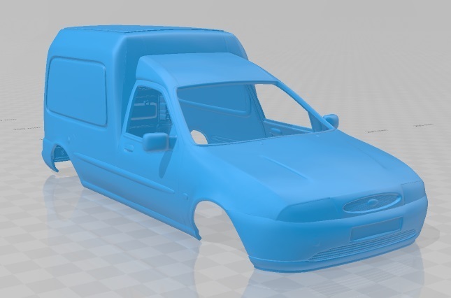 3D file Courier Van 1999 Printable Body Van・3D print design to download ...