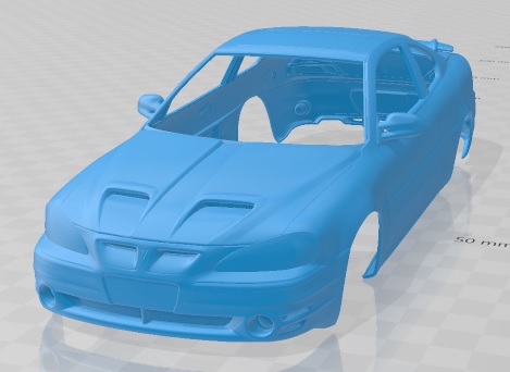 3D file Pontiac Grand Am Coupe 1999 Printable Body Car・Design to ...