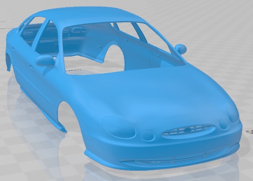 3D file Ford Taurus 1996 Printable Body Car・Design to download and 3D ...