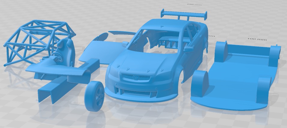 3D file Holden Commodore V8 Supercar 2012 Printable Car・3D printable ...
