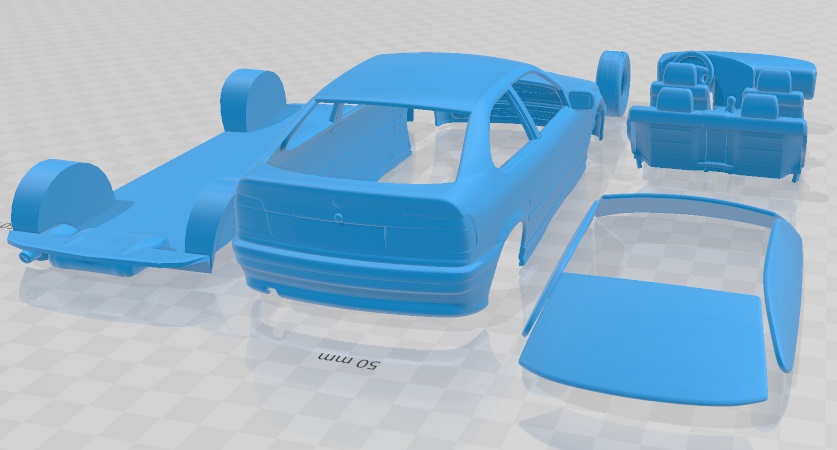 3D file BMW 3 Series E36 Compact 1994 Printable Car・3D printer model to ...