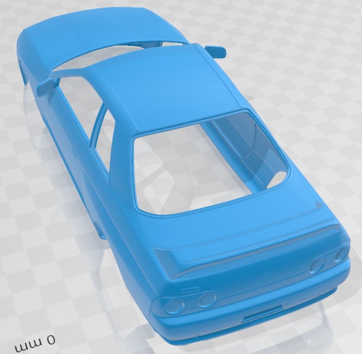 3D file Nissan Skyline R32 GT-R Coupe 1989 Printable Body Car・3D ...