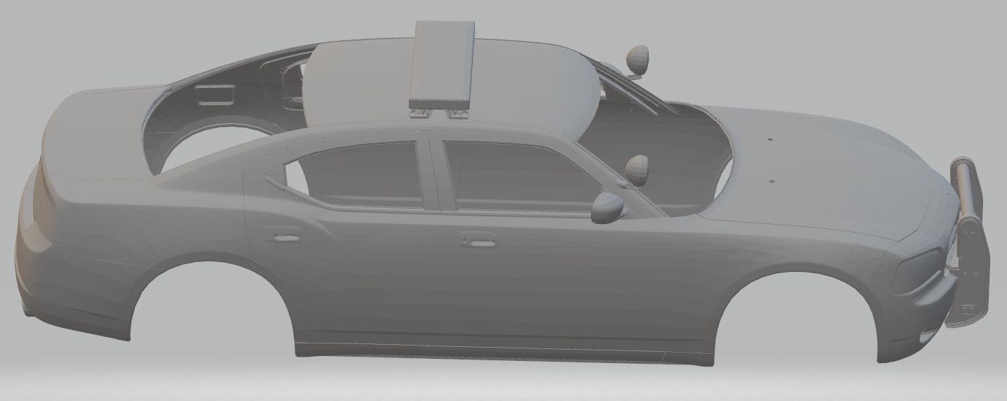 STL file US Police Car Printable Body Car・Model to download and 3D ...
