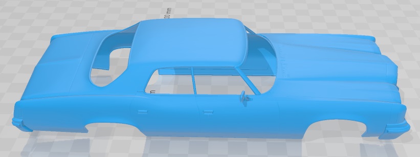 3D file Pontiac Catalina 1972 Printable Body Car・3D printer model to ...