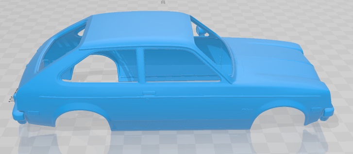 3D file Chevrolet Chevette Coupe 1976 Printable Body Car 🚙・3D printing ...