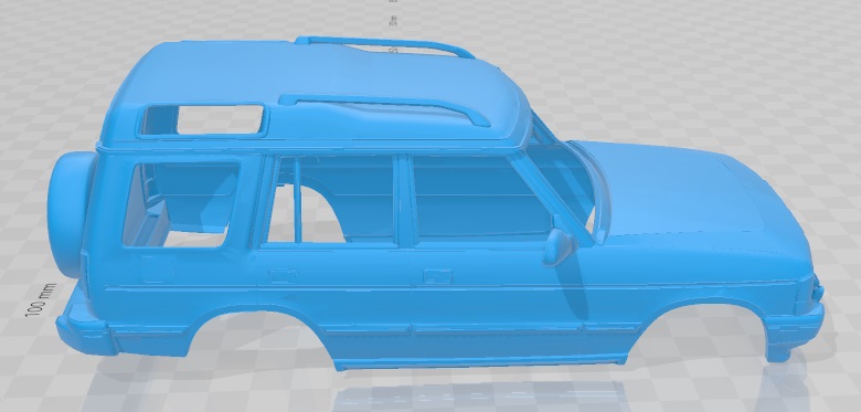 3D file Land Rover Discovery 1996 Printable Body Car・Model to download ...