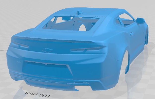 3D file Chevrolet Camaro RS 2016 Printable Body Car・3D printing design ...
