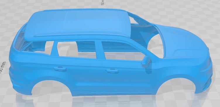 3D file Proton X70 2018 Printable Body Car・Design to download and 3D ...