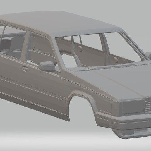 Download 3D model Volvo 740 Printable Body Car ・ Cults