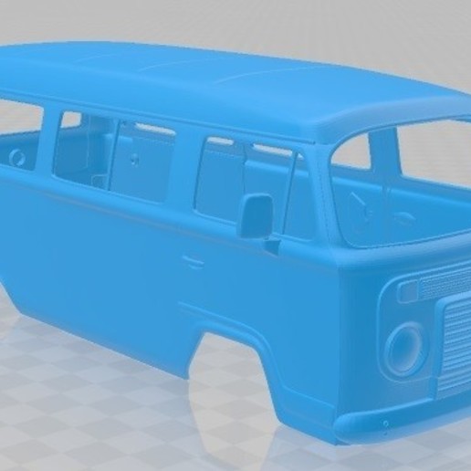 Download STL file 2012 Volkswagen Kombi Printable Body Van • 3D ...