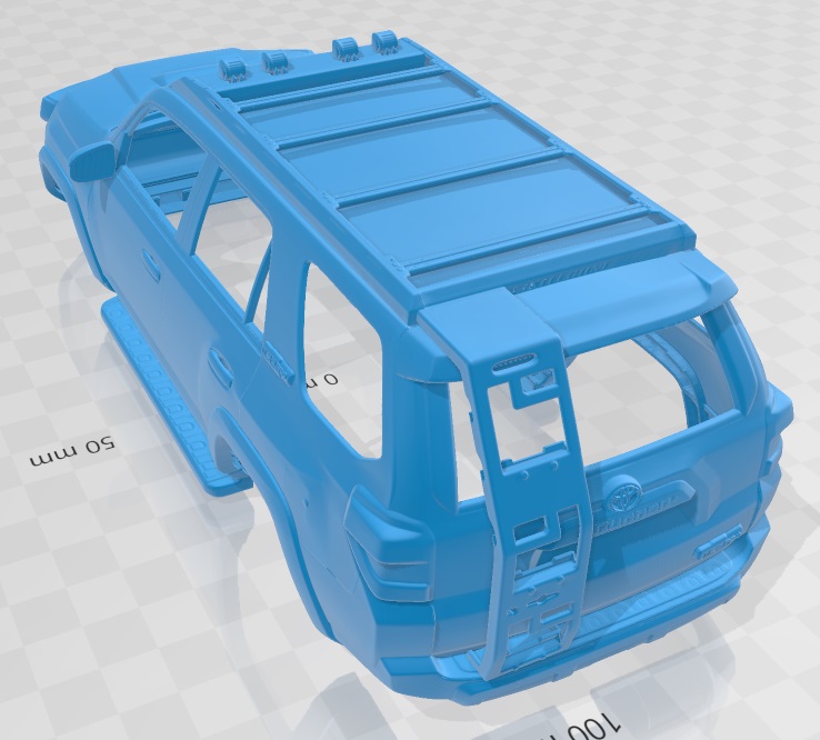 3D file Toyota 4Runner 2018 TRD Pro 4x4 Printable Car・3D printer model ...