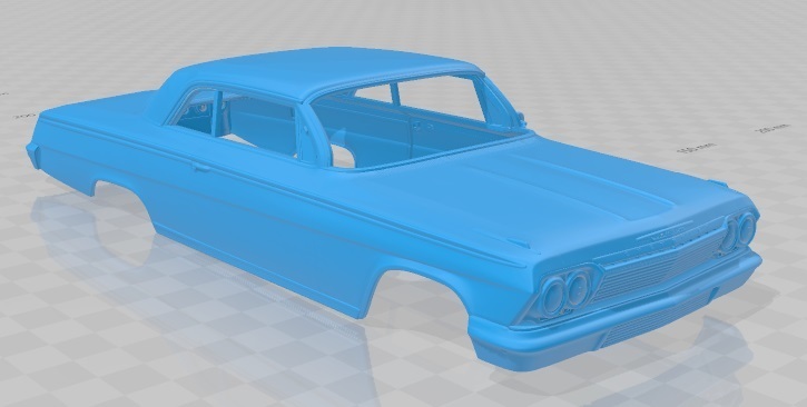 STL file Impala SS 1962 Printable Body Car 🚗・3D printer design to ...