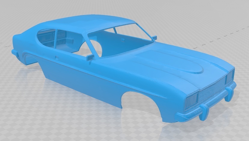 STL file Capri MK1 Printable Body Car 🚗・3D printing idea to download・Cults