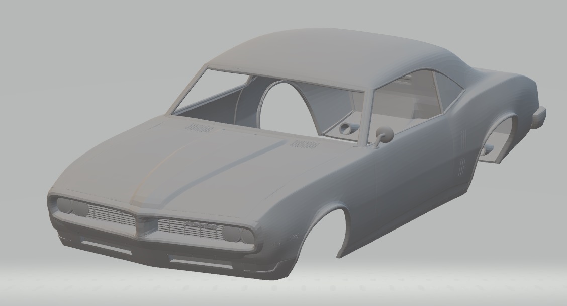 STL file GTO 1969 Printable Body Car・3D printing template to download・Cults